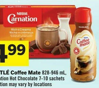 Foodland: Nestle Coffee Mate, Canadian Hot Chocolate - RedFlagDeals.com